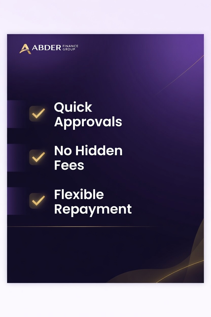 Abder Finance Group - Fast & Simple Loans